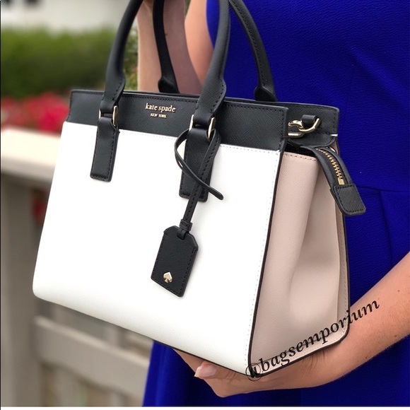 kate spade | Bags | Kate Spade Colorblock Cameron Md Satchel Crossbody ...